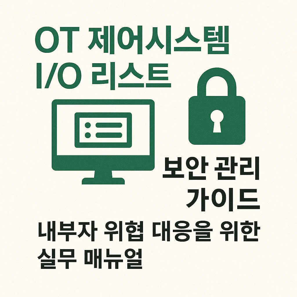 [OT Sec] "OT Control System I/O List Security Management Guide ...